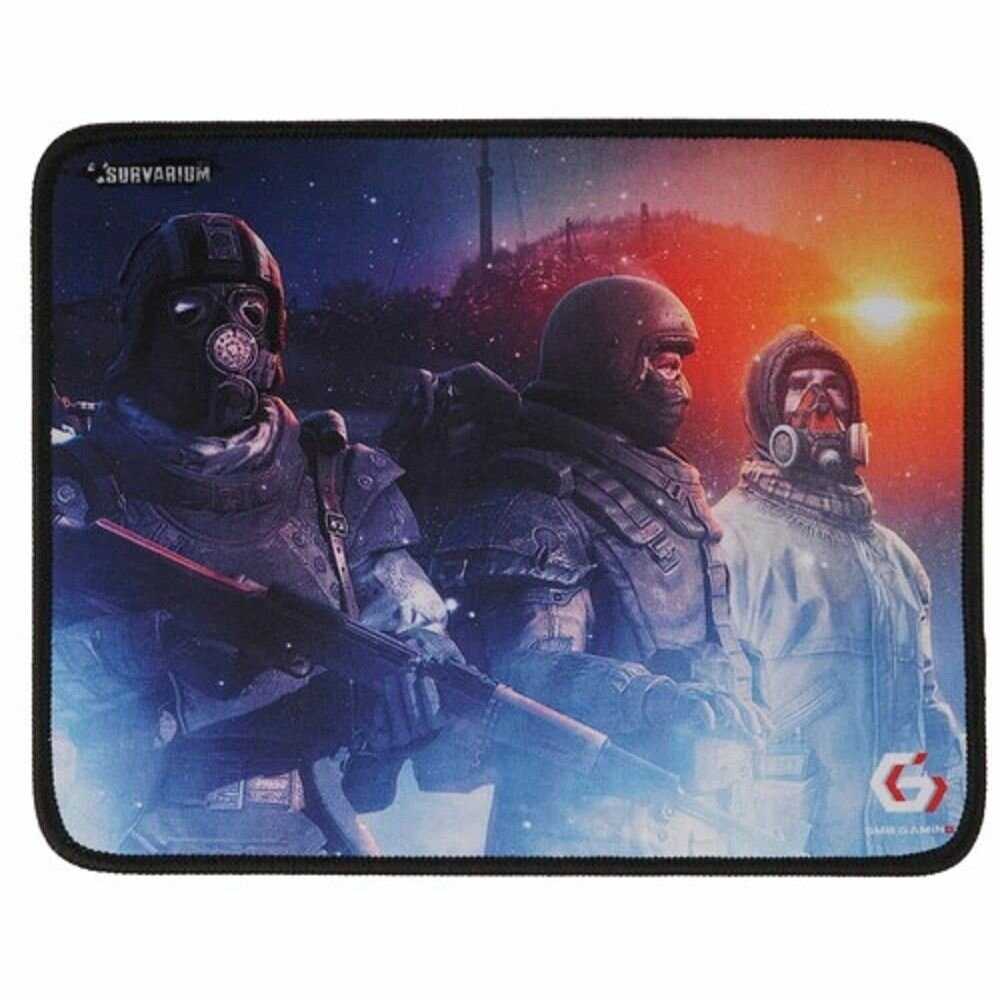 Gembird Коврик для мыши MP - GAME21, рисунок - "Survarium", размеры 250 200 3мм, ткань+резина, оверлок