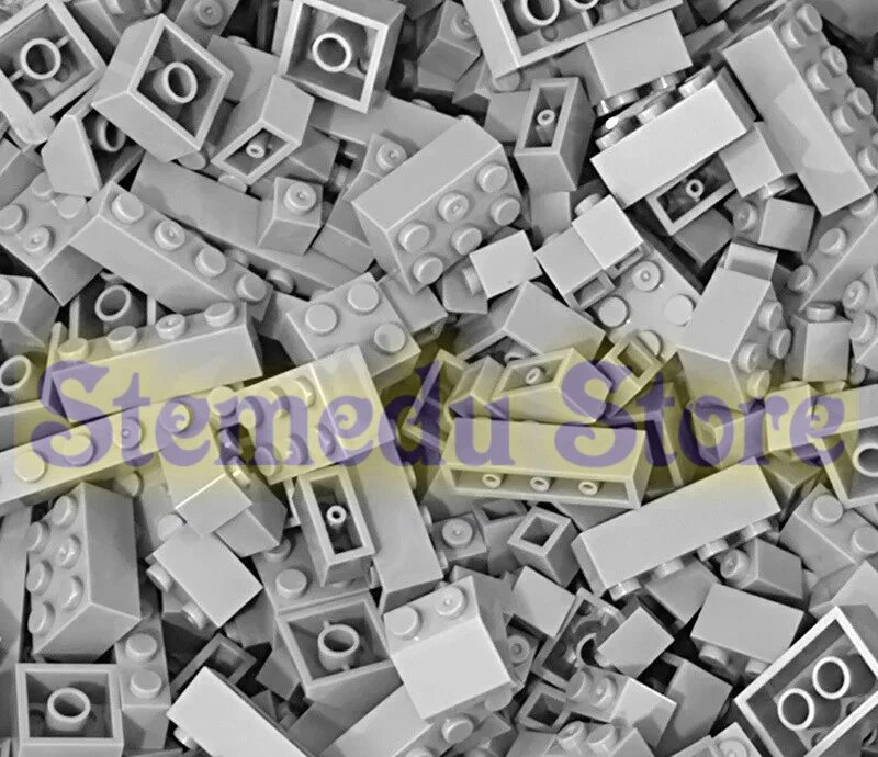 Конструктор Stemedu Light gray 125g-bag