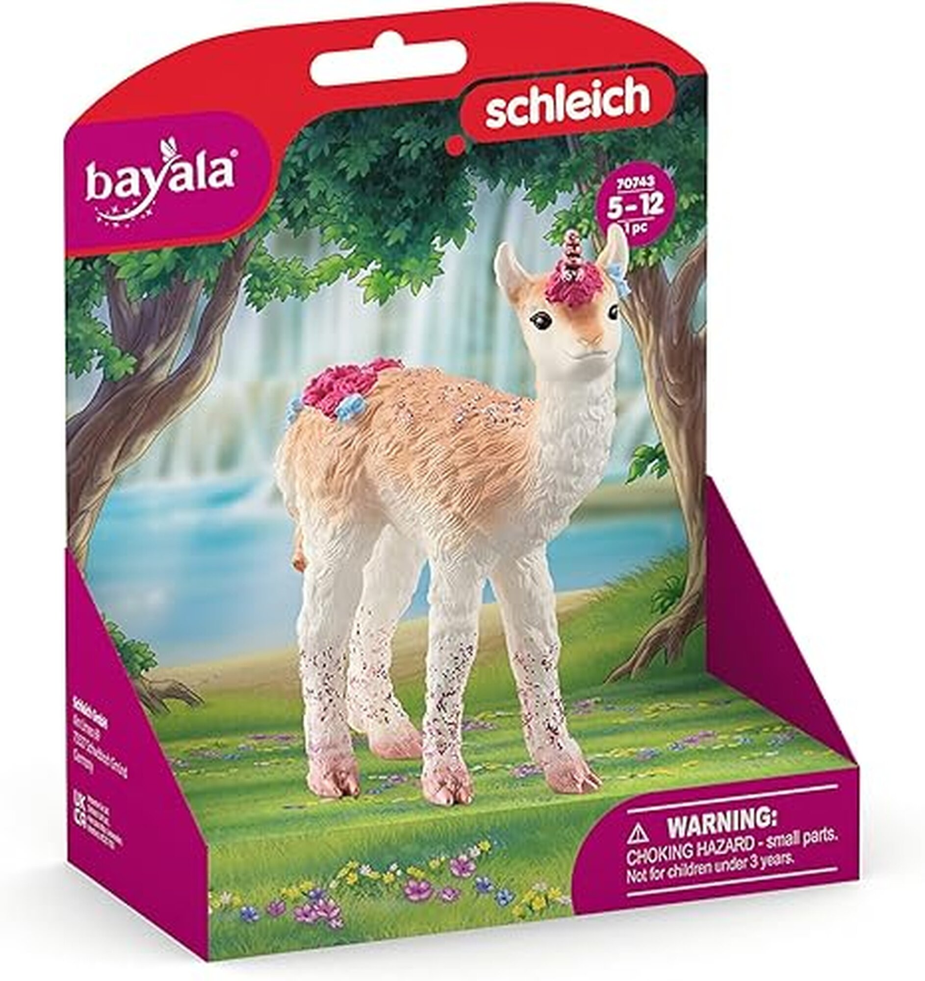 Фигурка Schleich "Лама-Единорог" 70743, коллекционная, для детей от 5 лет