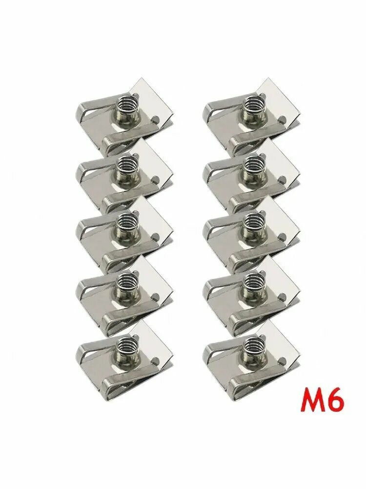 Кляймер 6 мм, 10 шт.