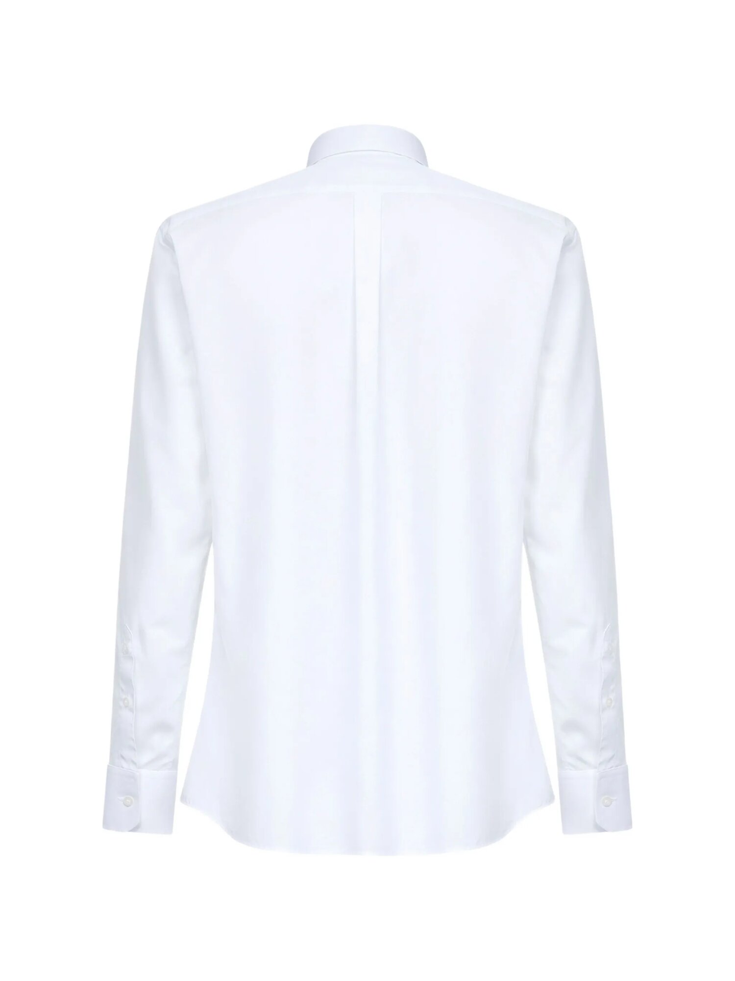Рубашка DOLCE & GABBANA Button tailored collar shirt, размер 46, белый — фото 1