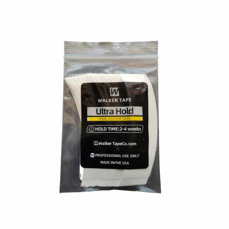 Клейкая лента для париков, двусторонний клей, водонепроницаемая, устойчива к поту, высокой вязкости, без следов, невидимая, специальный клей для париков, наращивания волос и восстановления волос.