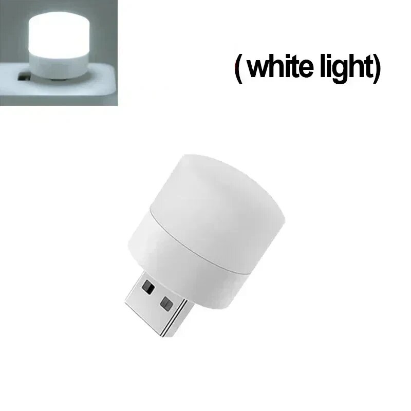 USB ночник белый свет, 1pc