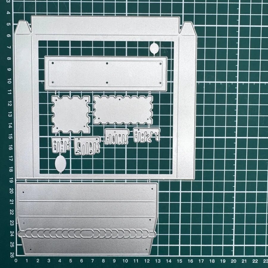 Металлические пресс-формы для скрапбукинга WL2952-2