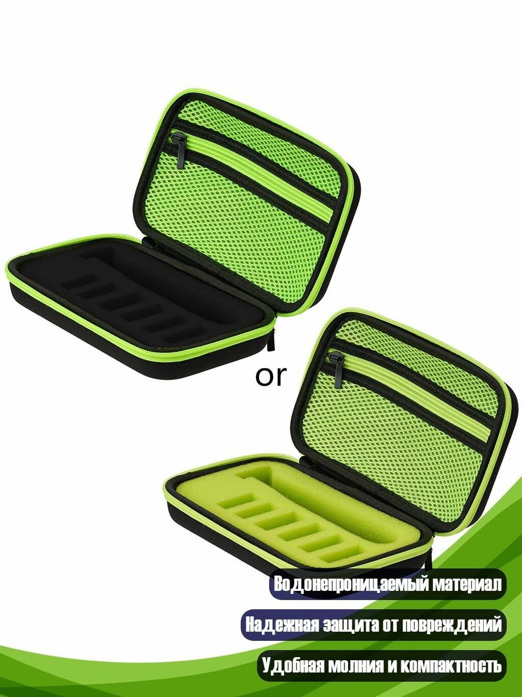 Чехол для бритвы OneBlade QP2527/2523, Зеленый