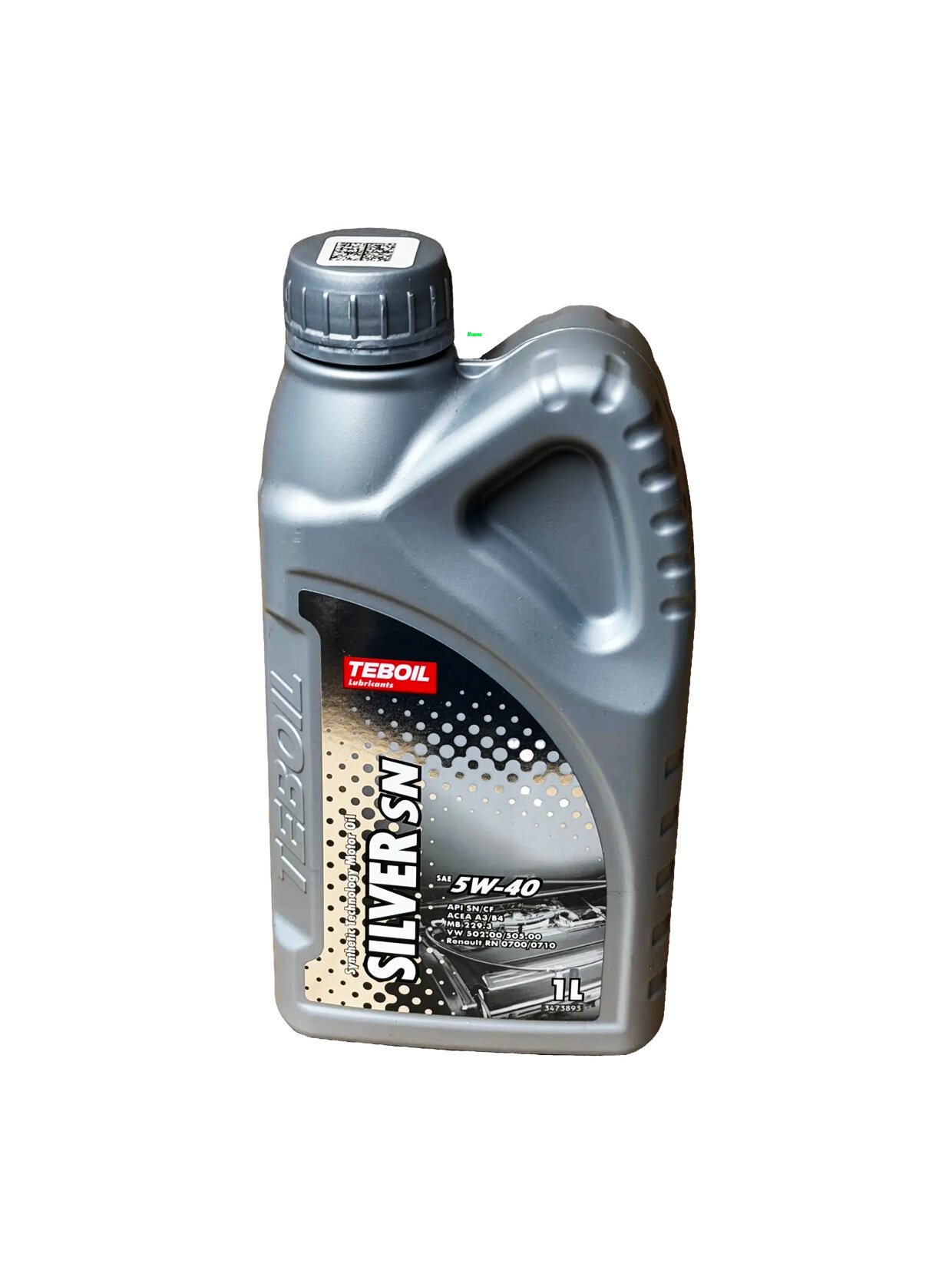 Моторное масло Teboil Silver, SN, 5W-40, полусинтетическое, канистра 1л