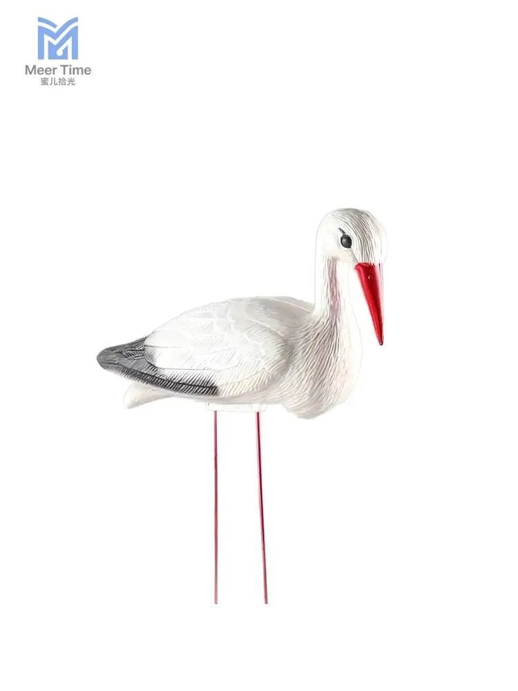 Садовая фигурка из пластика Stork, 2 штуки, 71 см, для декора сада — фото 1