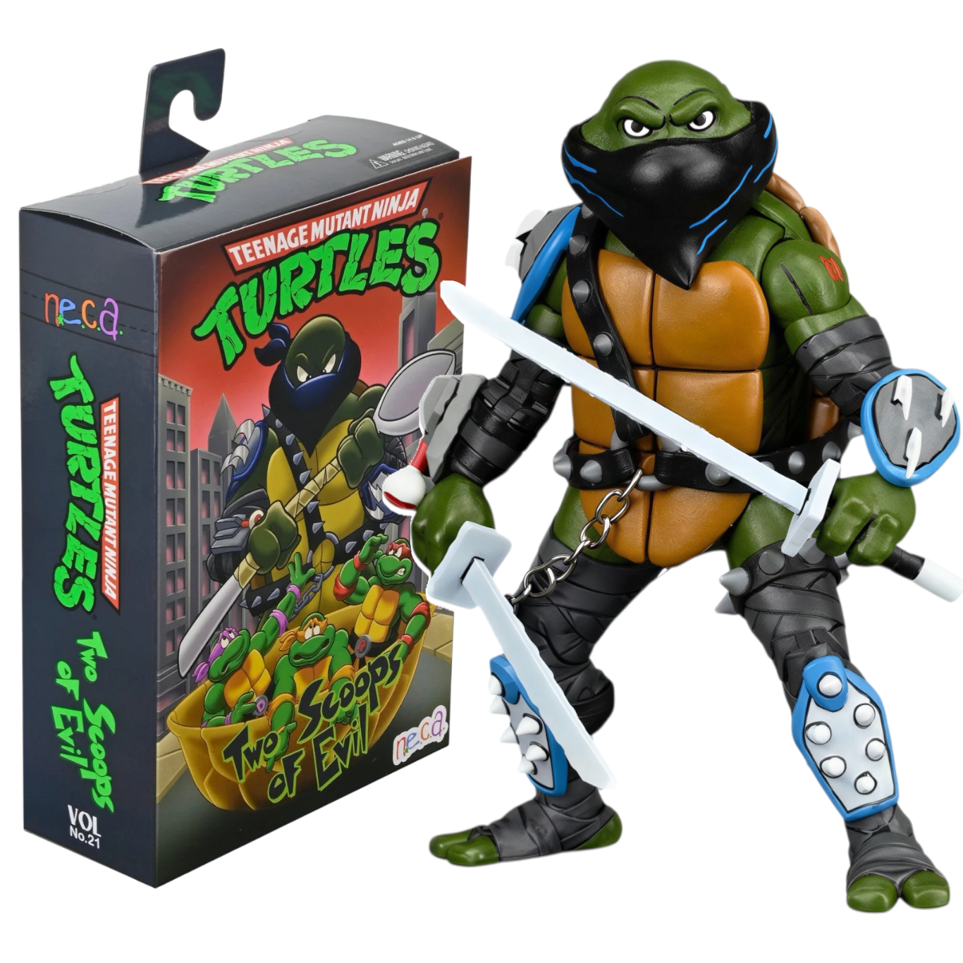 Фигурка Темный Леонардо "Черепашки Ниндзя" от Neca оригинал коллекционная