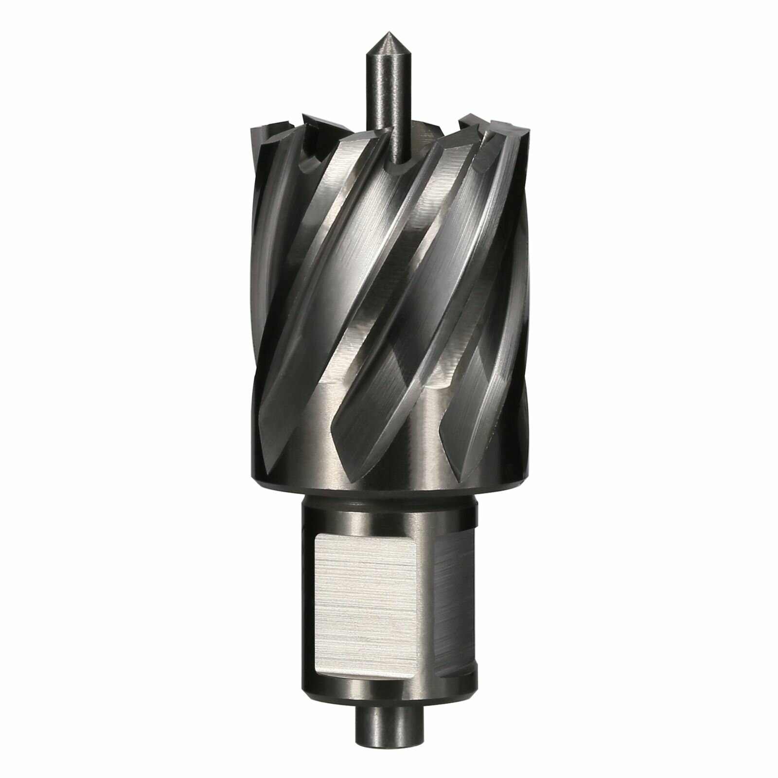 Сверло корончатое по металлу 30X30mm HSS Weldon 19mm из быстрорежущей стали / Кольцевая фреза по металлу