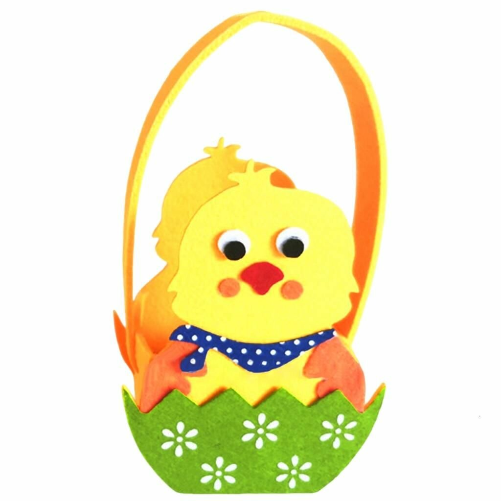Весенняя сумка-игрушка из фетра, - F корзина для уток