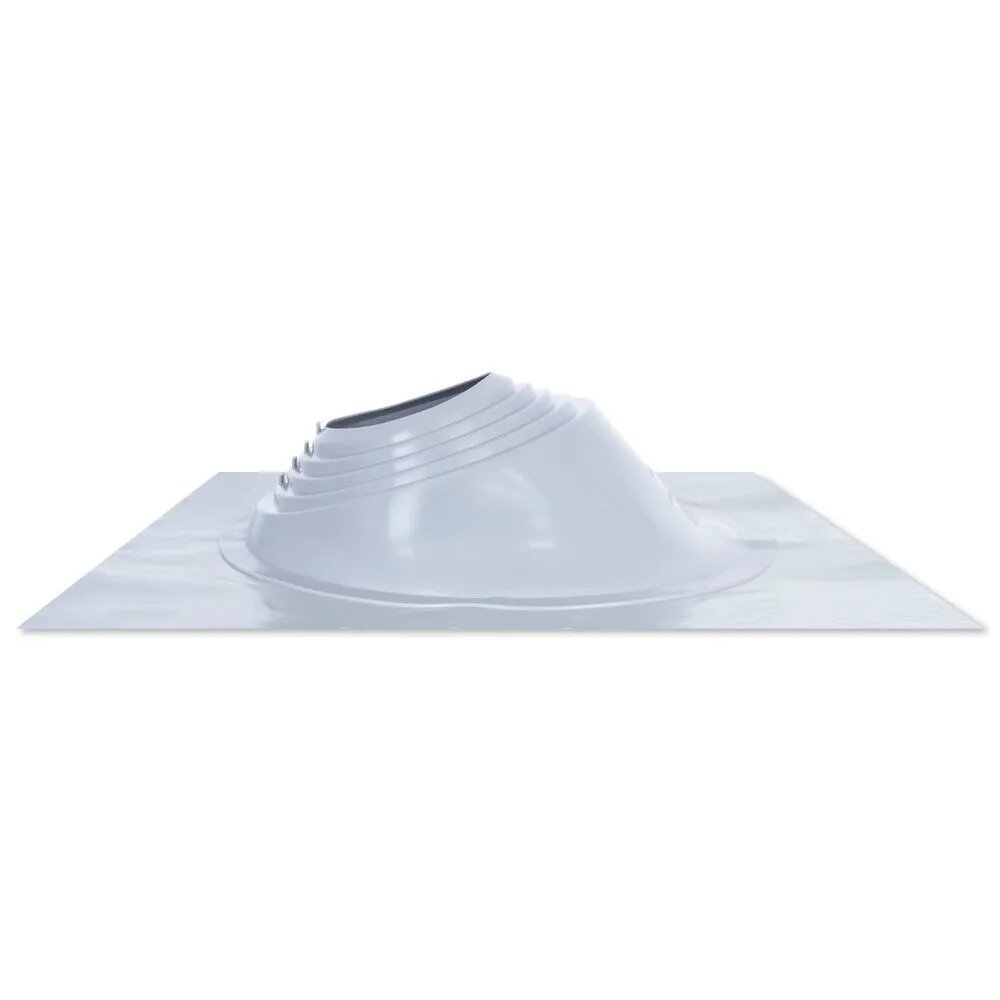 Кровельный проход "везувий" № 5 (д.200-275мм, 470х470мм) угловой, силикон, Серебро