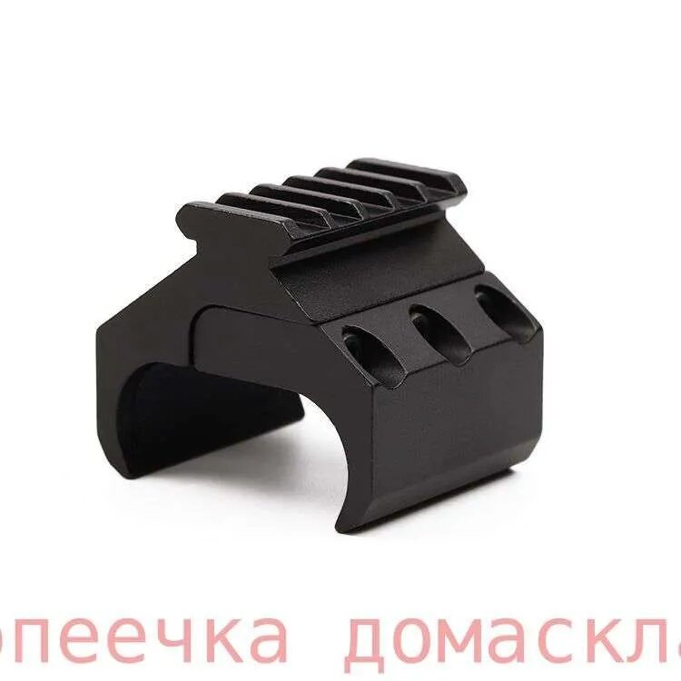 Кронштейн крепежный для ружей ИЖ-43, планка Weaver с 5 слотами, черный, алюминиевый сплав
