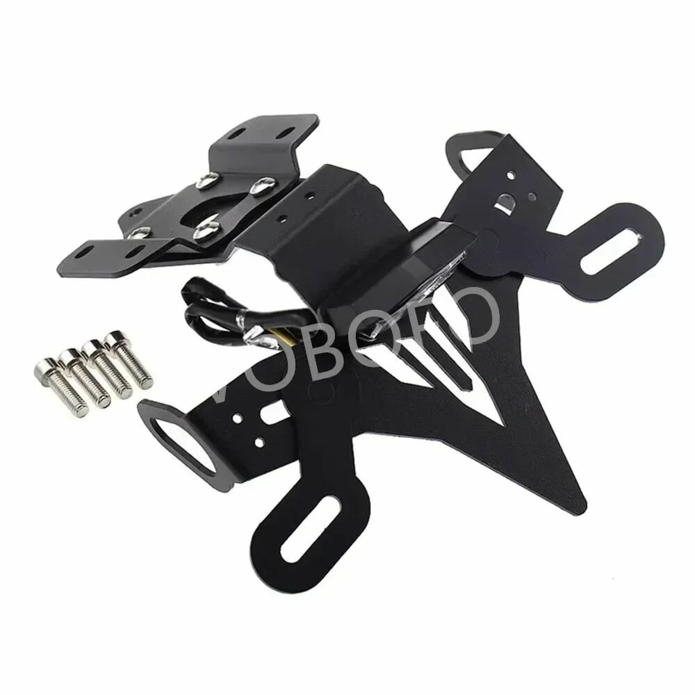 Держатель номерного знака для Yamaha FZ-07 MT-07 2014-2020 — рамка номерного знака и короткий хвост для мотоцикла