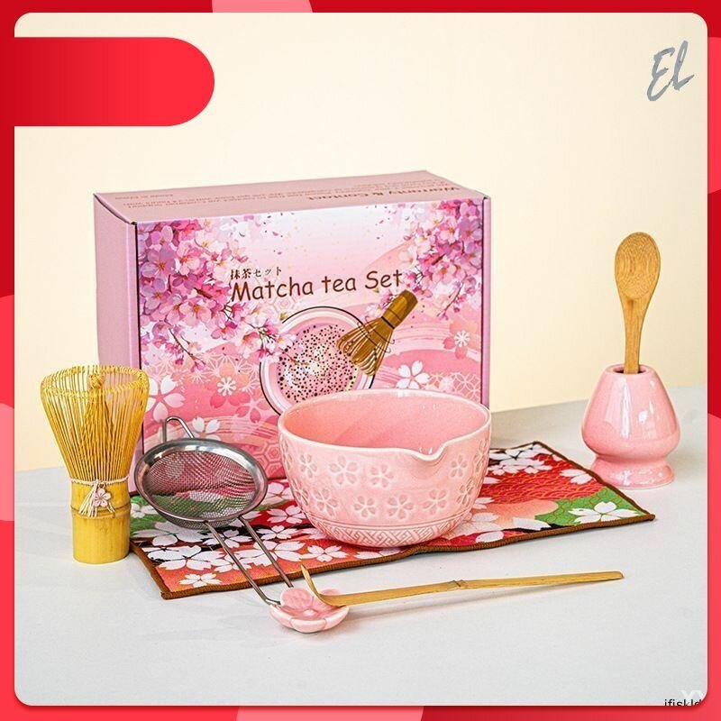 Набор для матчи премиум с чашей Сакура