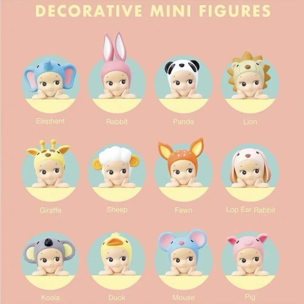 Фигурки Sonny Angel Hippers из серии Сонни Энджел Хипперс , модная игрушка, модель куклы, машинка, украшение для рабочего стола
