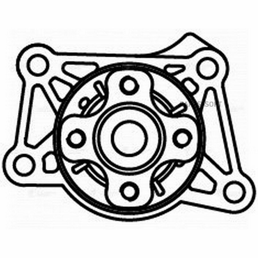 LWP 2409 LUZAR Насос водяной Suzuki Vitara (98-)/Grand Vitara (98-) 2.0i/2.5i/2.7i LUZAR LWP2409 | цена за 1 шт