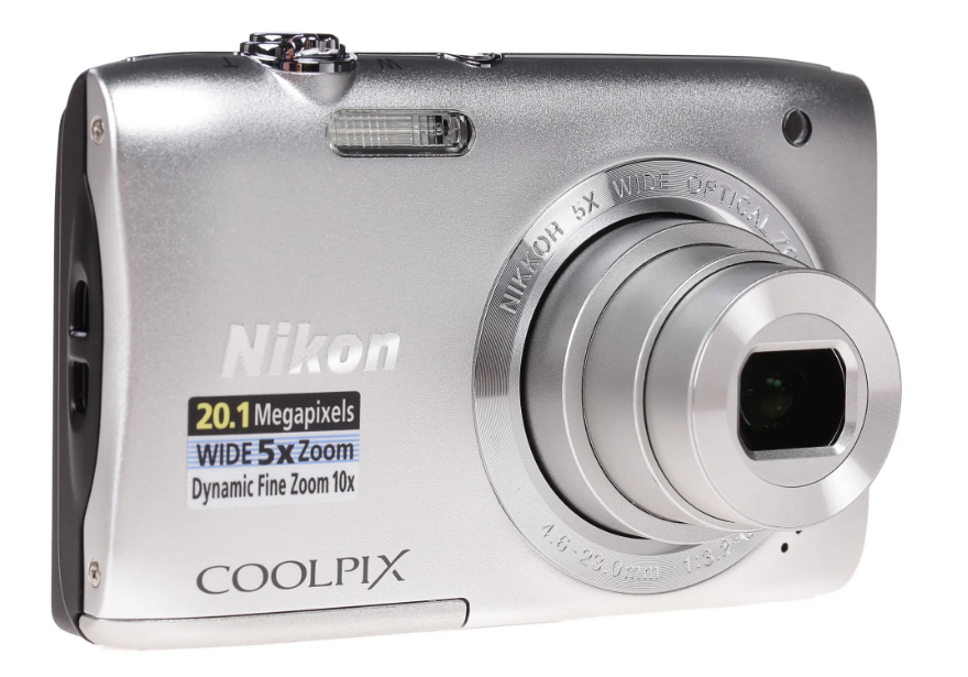 Фотоаппарат Nikon Coolpix S2900, серебристый