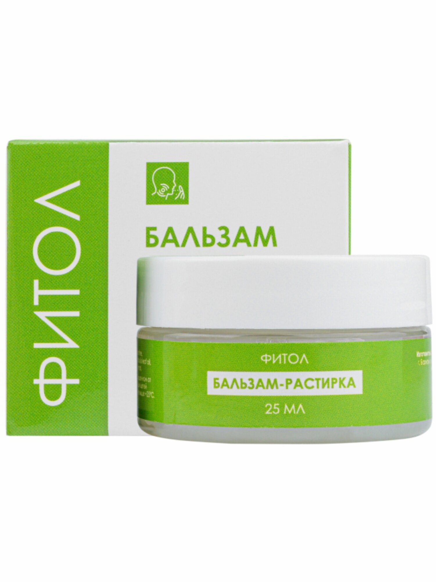 Фитол, бальзам-растирка для тела от бренда "Алфит Плюс", объем 25 мл