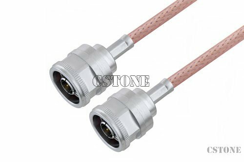 N штыревой к N штыревой кабель используя RG142 коаксиальный (надежный китайский аналог)