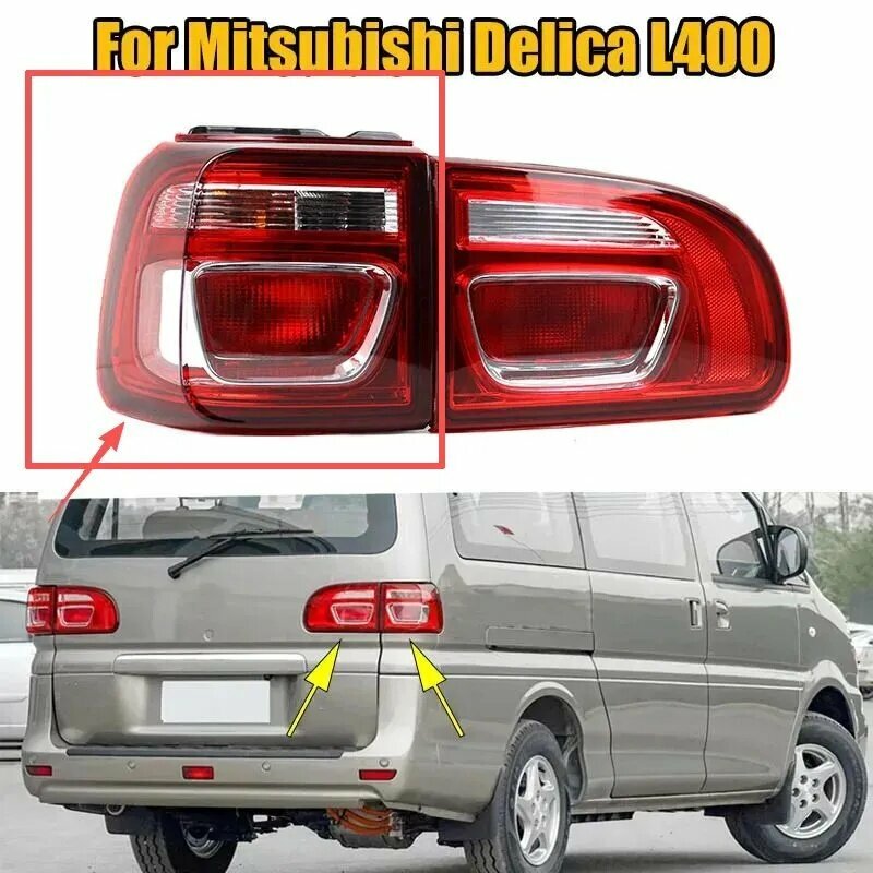 Фары автомобильные, 2 шт, арт. Mitsubishi Delica L400 Outer