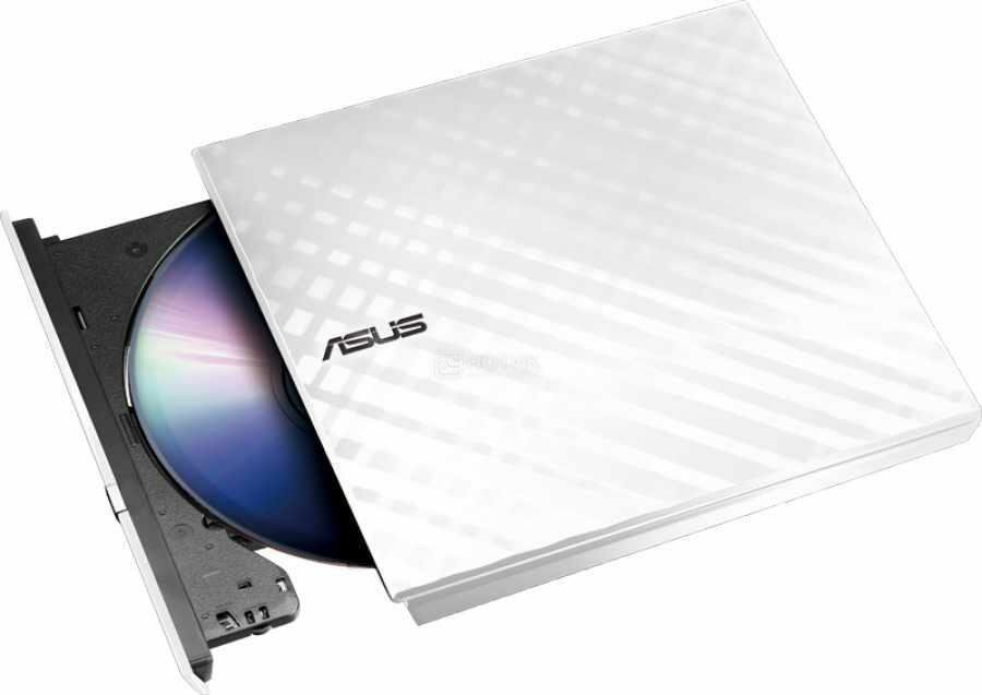 Внешний привод DVD±RW ASUS SDRW-08D2S-U USB 2.0 белый Retail