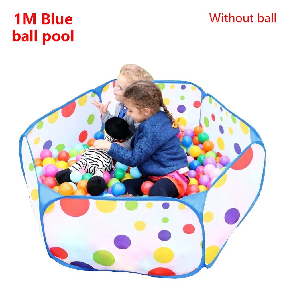 Детский бассейн с шариками 1m Blue Pool
