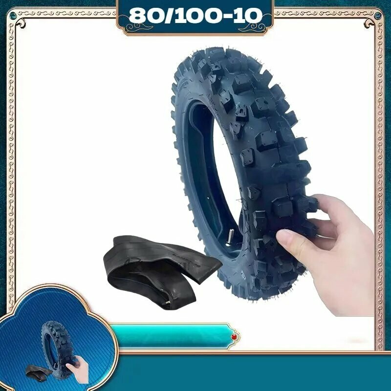 Утолщенные внутренние и наружные шины Gaosai 80/100-10 Мотошины 80/100 R10 52 J Front/Rear