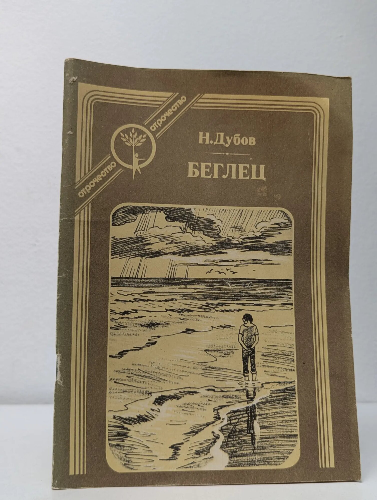 Отрочество. Серия книг для подростков. Беглец Дубов Николай Иванович 1985