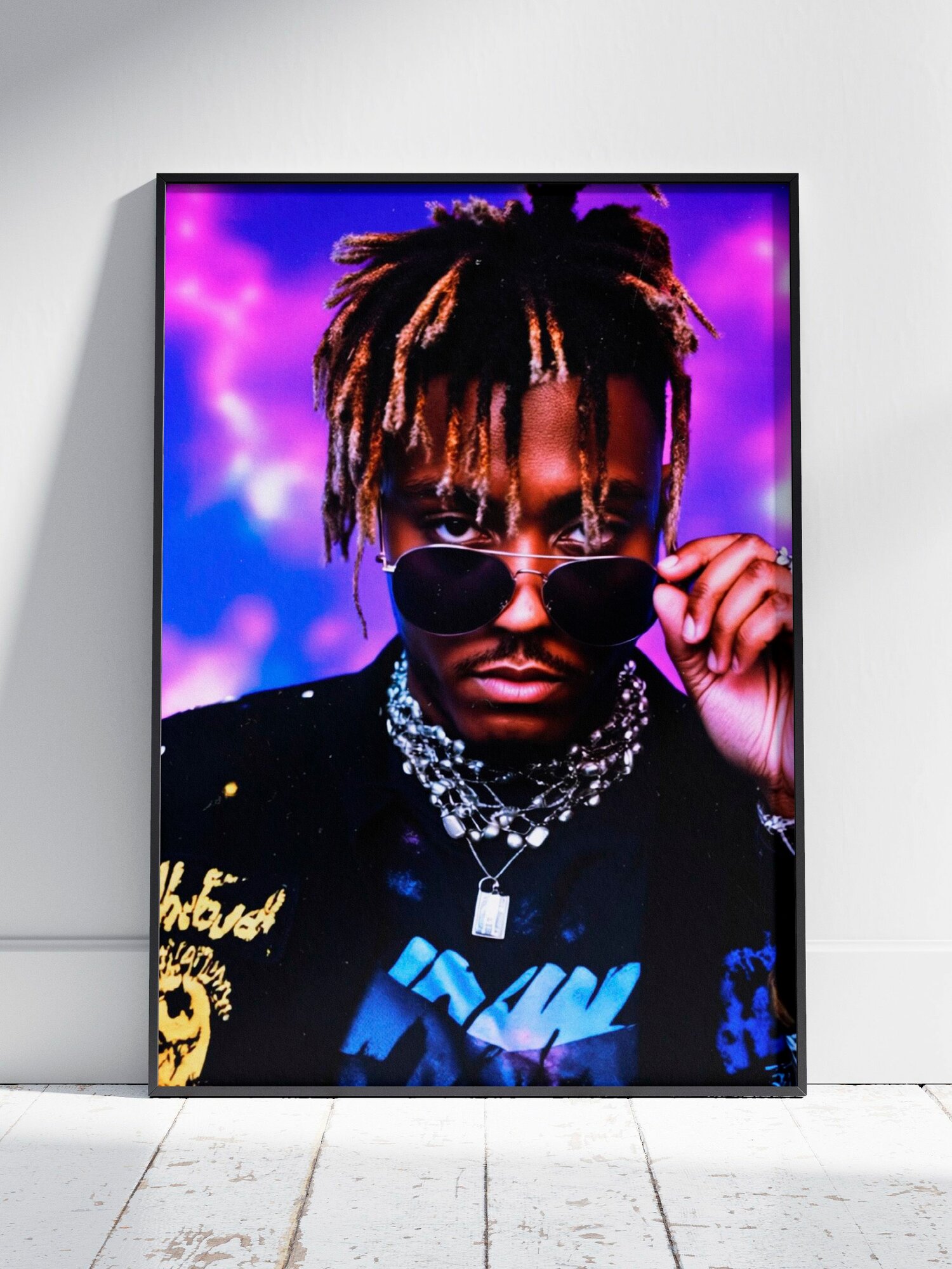 Плакат на стену для интерьера Джус Ворлд (Juice WRLD 26) - Постер по музыке и артисту формата A3 (30x42 см)