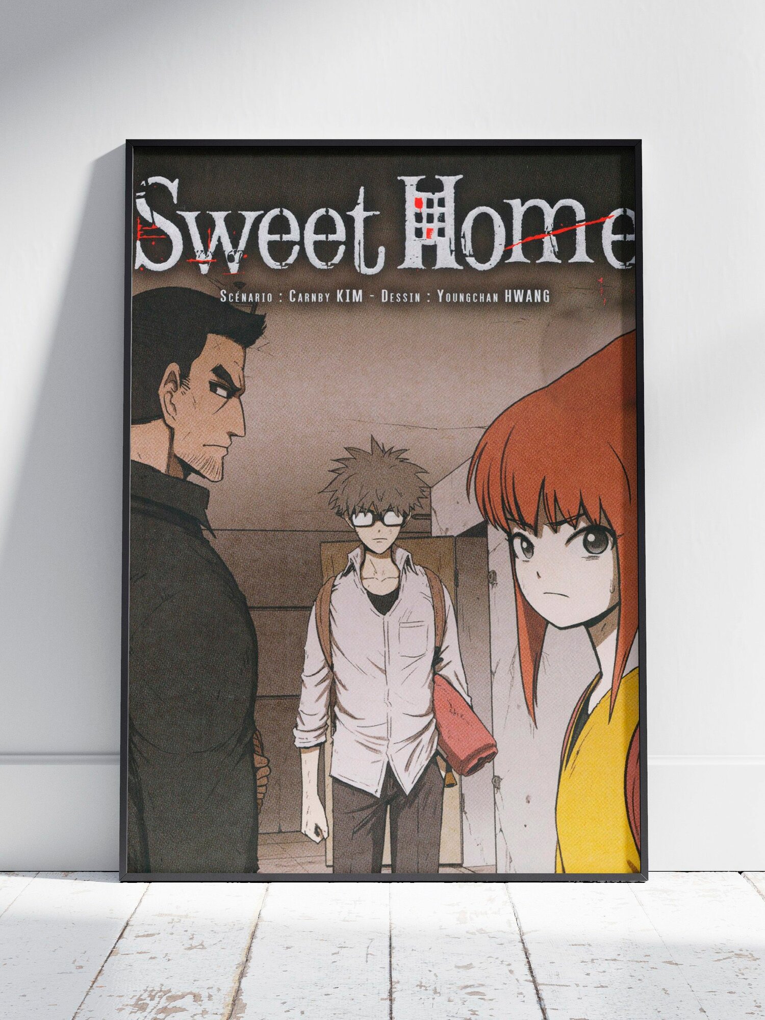 Плакат на стену для интерьера Милый дом (Sweet Home 2) - Постер по аниме и манге формата A3 (30x42 см)
