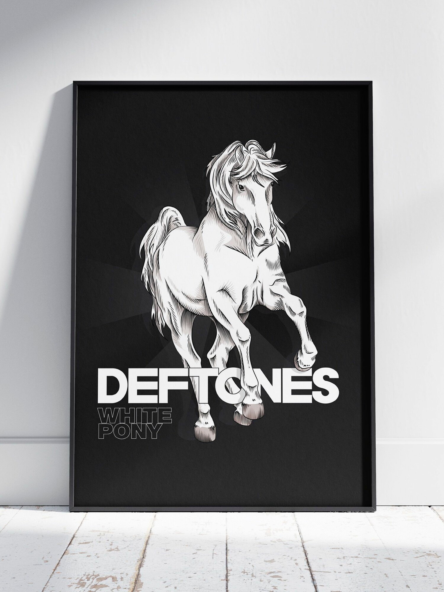 Плакат на стену для интерьера Дефтонс (Deftones 42) - Постер по музыке и артисту формата A4 (21x30 см)