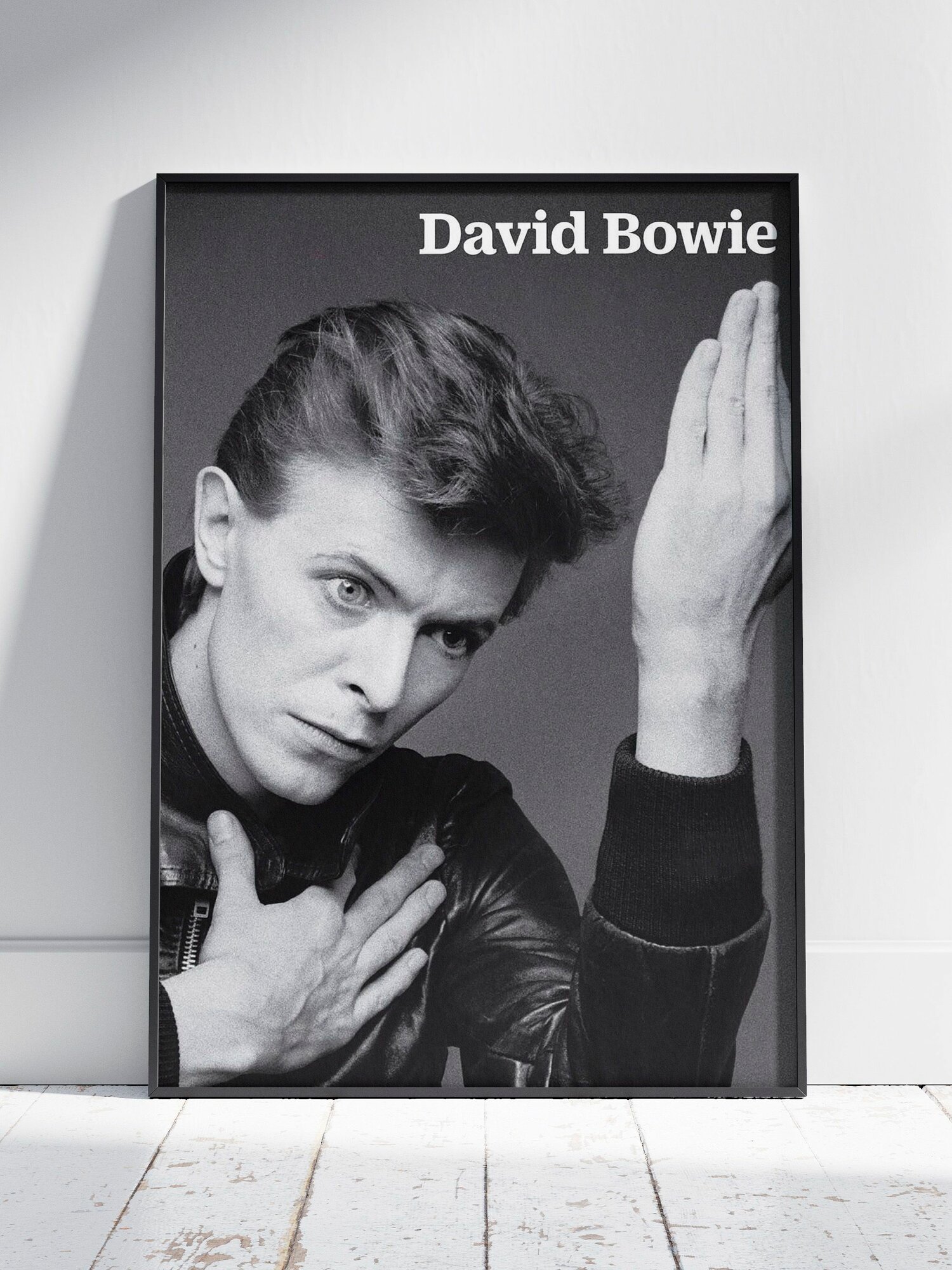 Плакат на стену для интерьера Дэвид Боуи (David Bowie 3) - Постер по актеру фильма, кино, сериала формата A4 (21x30 см)