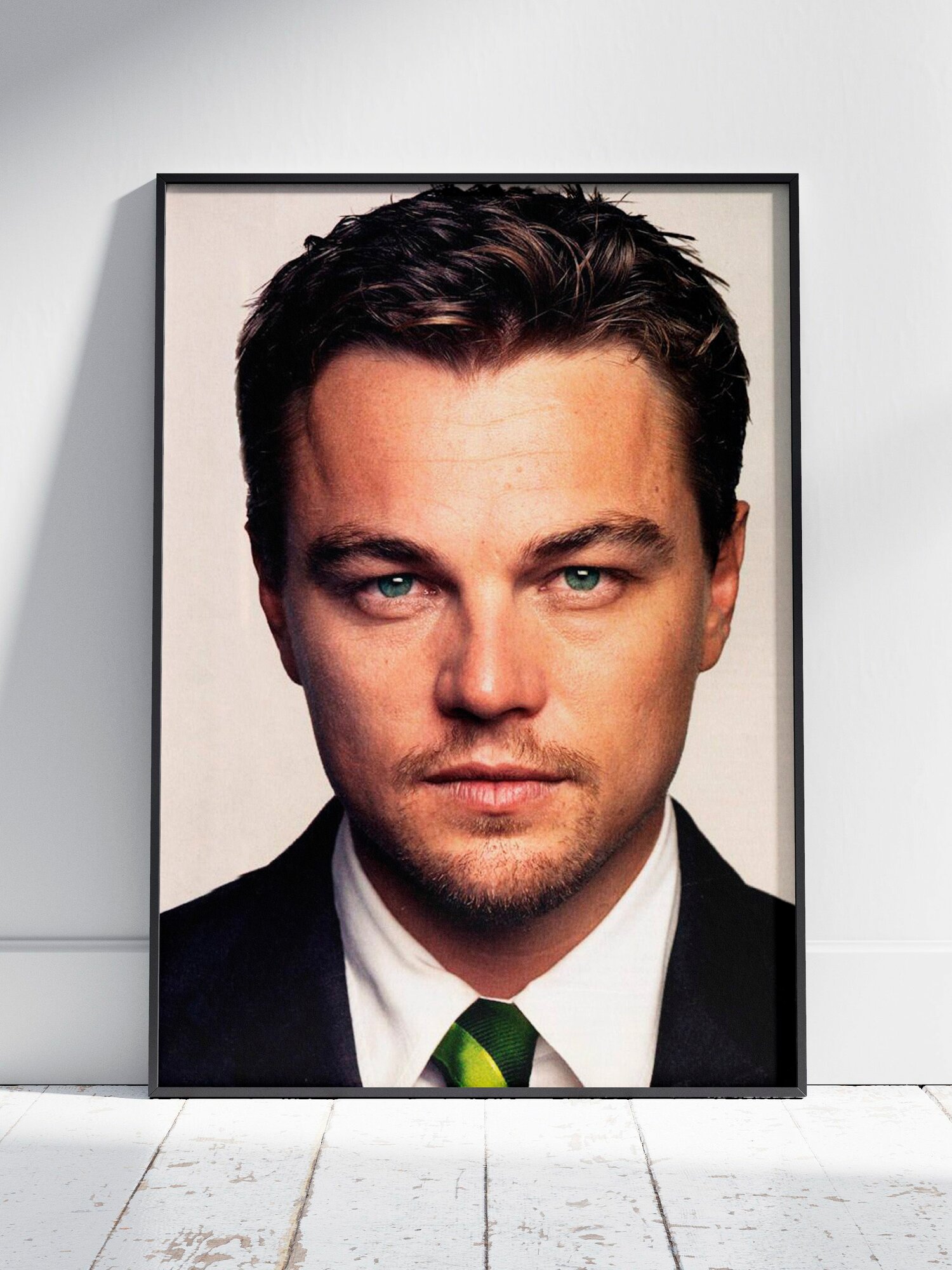 Плакат на стену для интерьера Леонардо Ди Каприо (Leonardo DiCaprio 16) - Постер по актеру фильма, кино, сериала формата A4 (21x30 см)