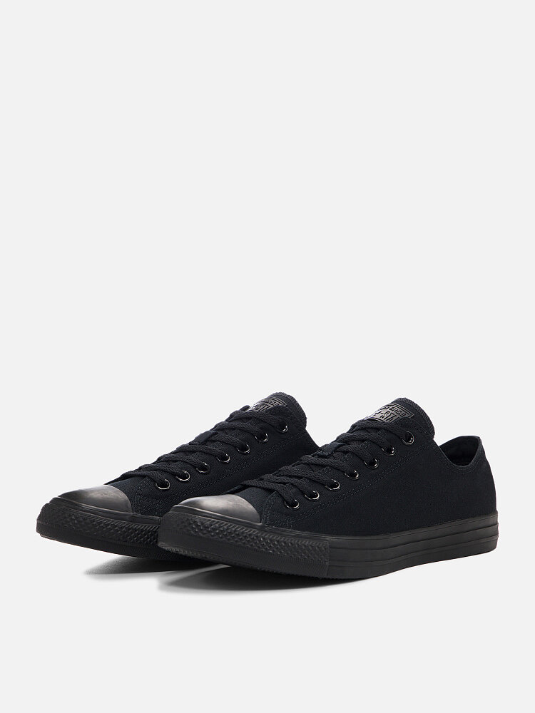 Кеды Converse Chuck Taylor As Core, полнота 6 (RU)/ на среднюю стопу, размер 37.5, черный — фото 1