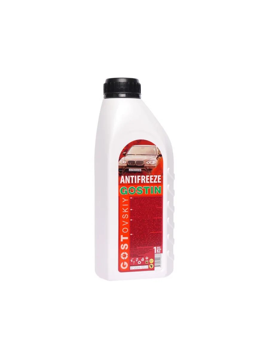 Антифриз красный -40C 1кг/0.94л гостовский