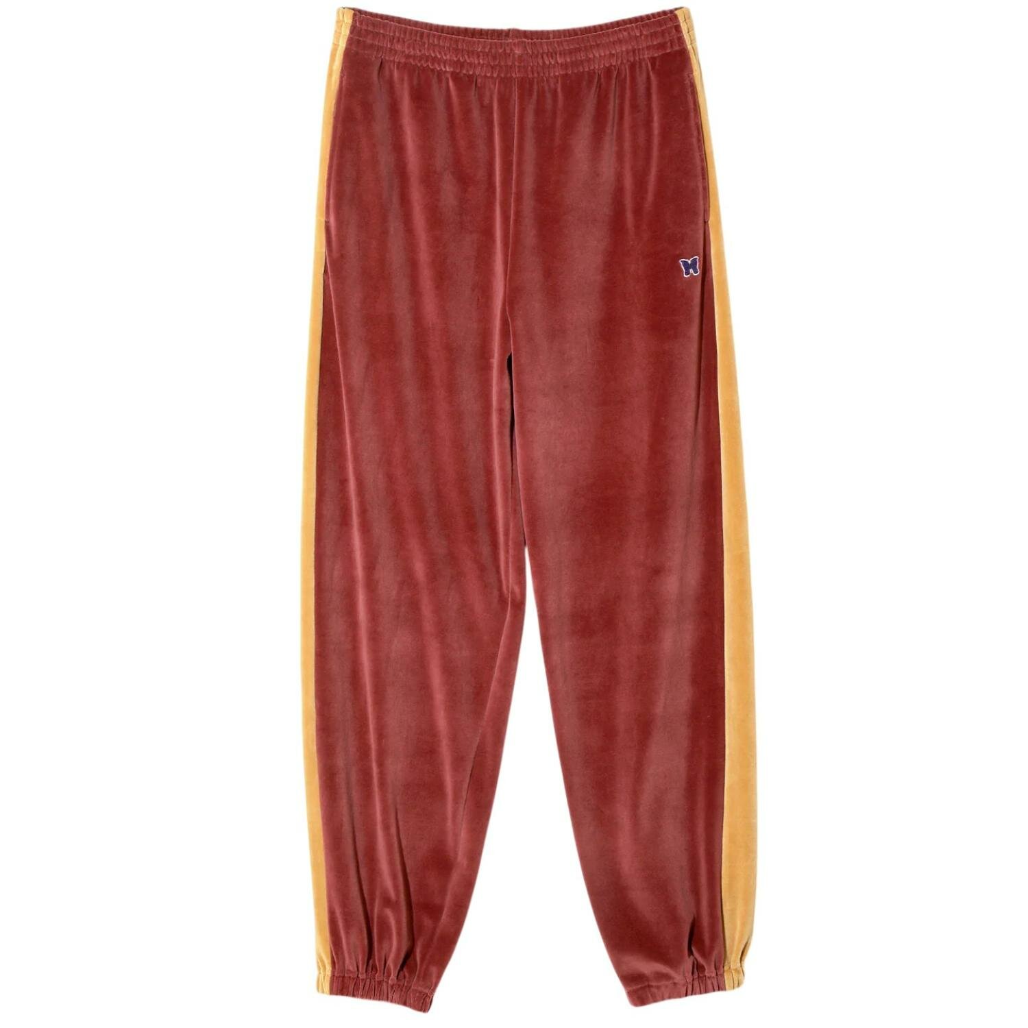Брюки Брюки Needles Side Line Sweat Pant - C/Pe Velour