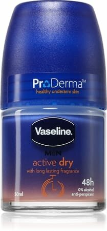 Дезодорант Vaseline Men Active Dry Roll-On, 50 мл