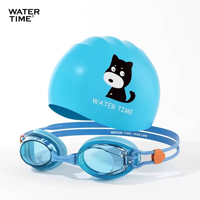 Детские очки для плавания WaterTime, профессиональные тренировки, гоночные соревнования, женские водонепроницаемые и