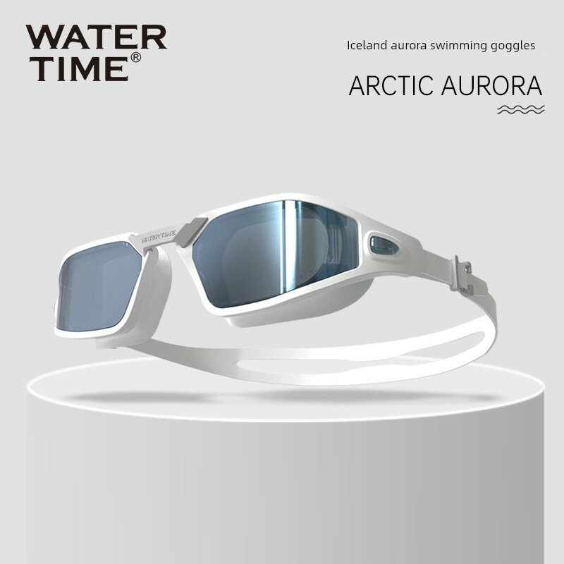 Очки для плавания WaterTime Plasma: долговечные, с защитой от запотевания, водонепроницаемые, с диоптриями, высокой