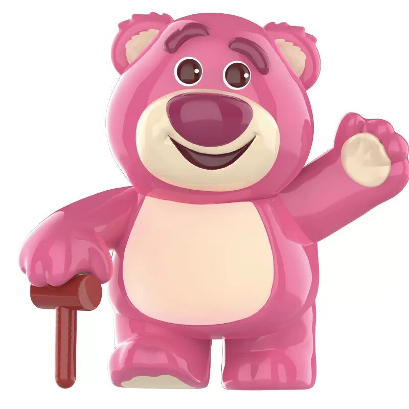 MINISO Disney: Серия «Клубничный Медведь» — Сюрприз-бокс, модная игрушка-подарок для девочек, фигурка-украшение