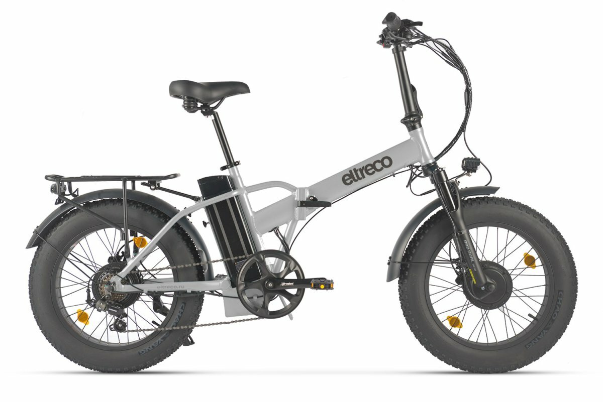 Электровелосипед Eltreco Bad Dual New, год 2026, цвет Серый