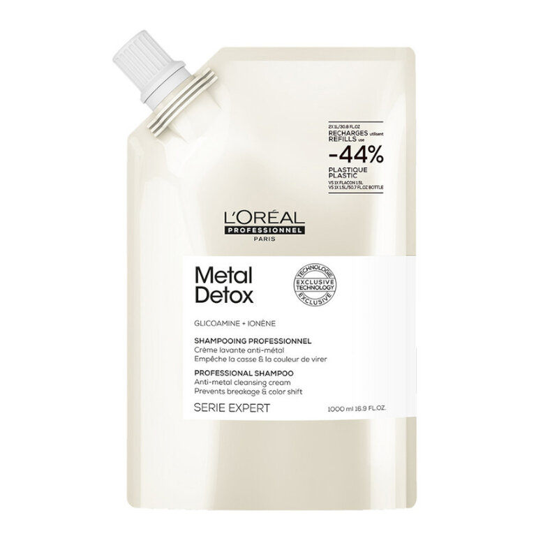 L'Oreal Professionnel Metal Detox Shampoo Refill Шампунь Франция 1000 мл