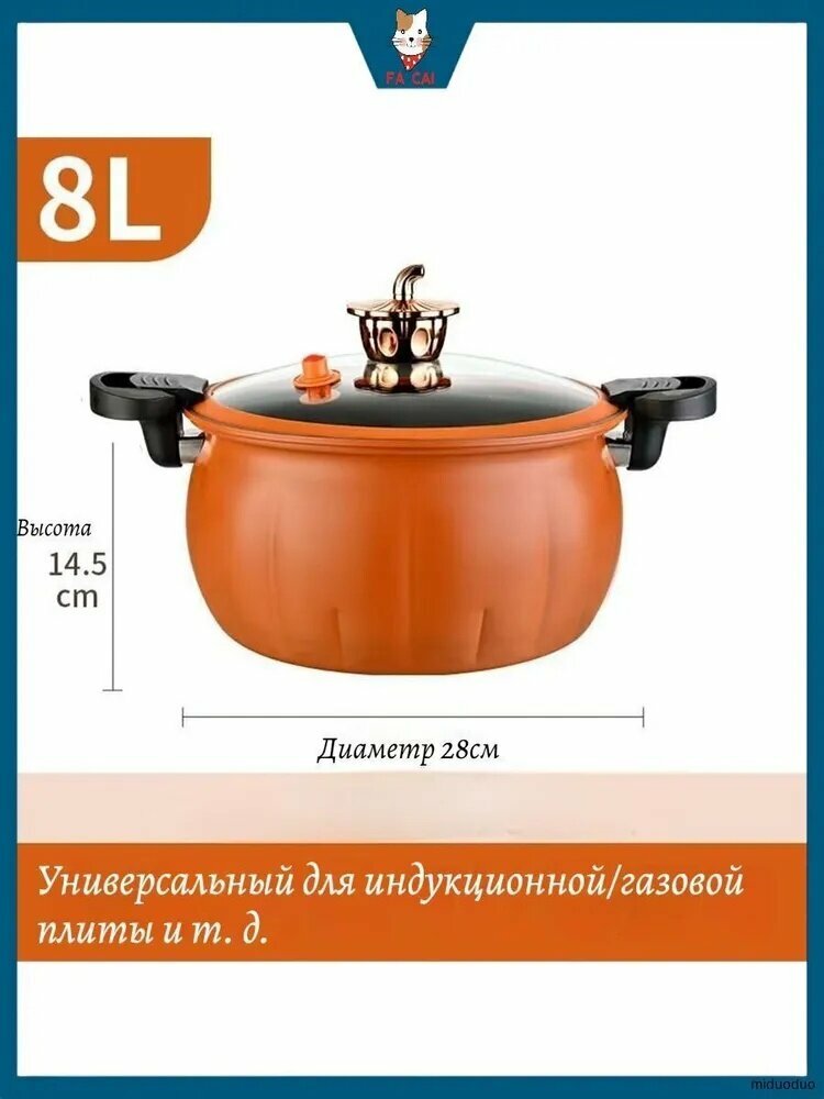 Казан, 8 л