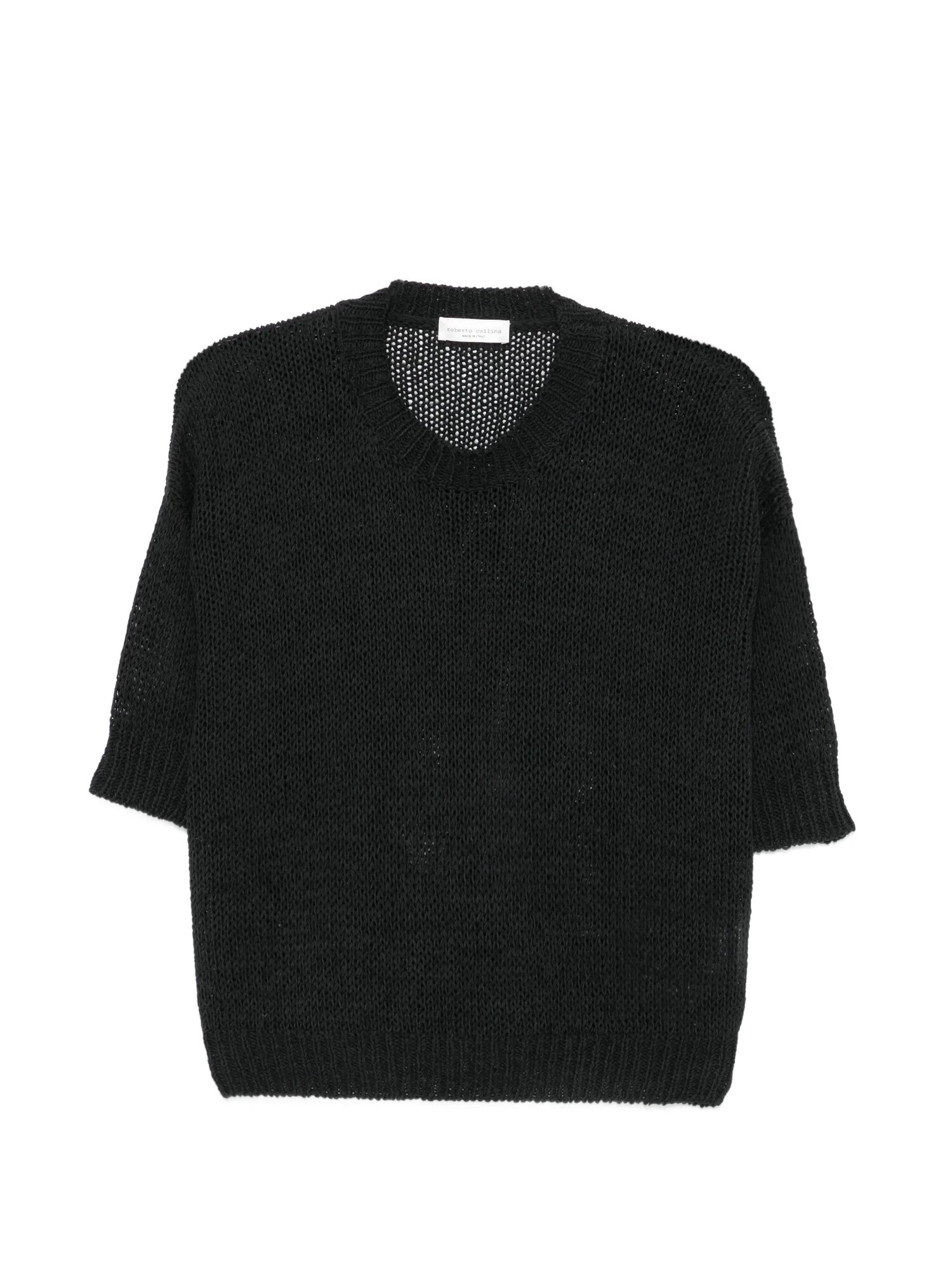 Свитер Open-knit short-sleeve sweater