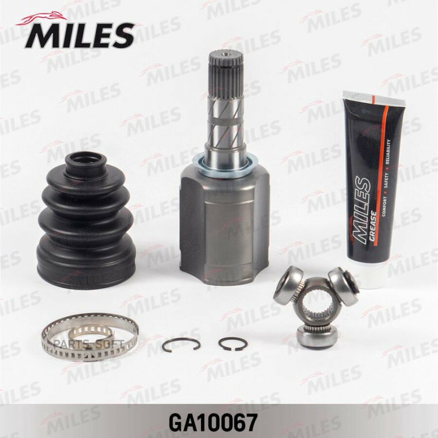 MILES GA10067 ШРУС SUBARU FORESTER III/IMPREZA II/LEGACY IV/OUTBACK/TRIBECA 1.5-3.6 00- внутр. ()