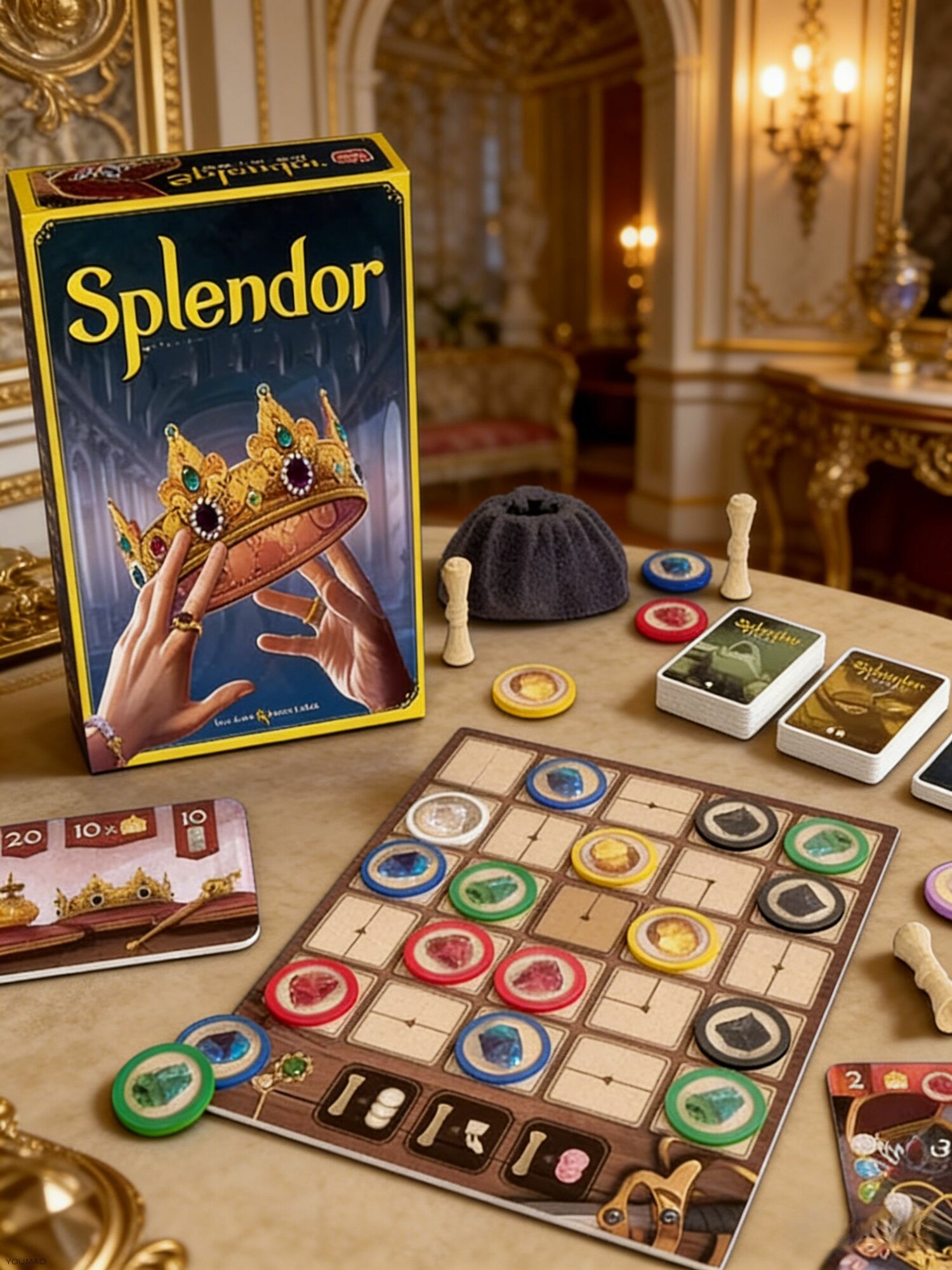Настольная игра - отличная игра"Splendor Duel" Английский вариант