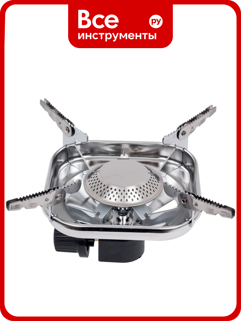 Газовая горелка KOVEA TKB-8901 20-5-073 с пьезоподжигом, регулятором огня, резьбовым соединением EU 7/16 для применения