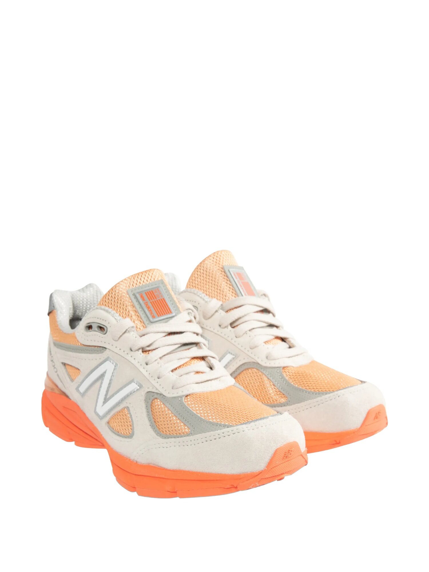 Кроссовки New Balance 990v4 mesh-panel sneakers, размер 10 US, разноцветный — фото 1