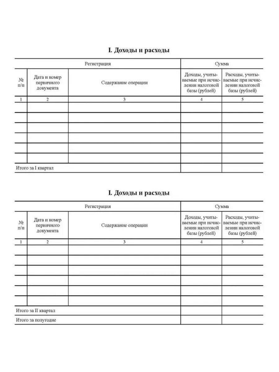 Эффективная книга учета для малого бизнеса