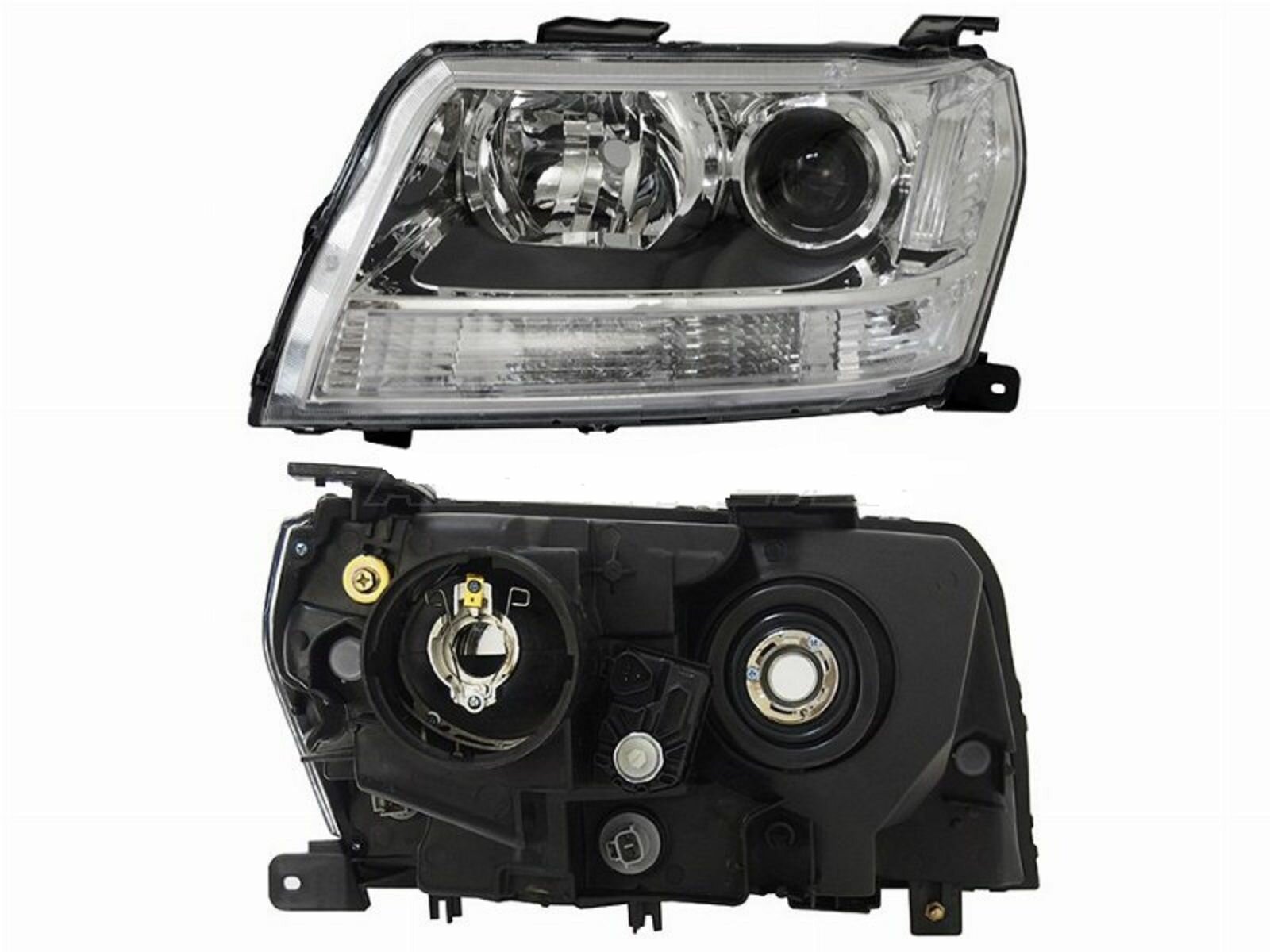 Фара Suzuki Escudo 05-17 / Grand Vitara 05-16 (Слева/ Ксенон/Галоген/ С электрокорректором/ 5D)
